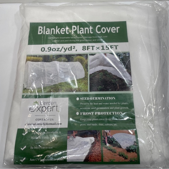 Other | Frost Cover Plant Protection 15 X 8 Protect Garden Seed ...